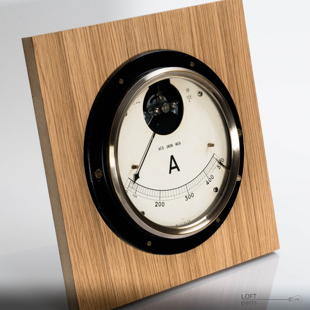 Amperomierz AEG UNION Wien 500 A AC - AEG Union Wien